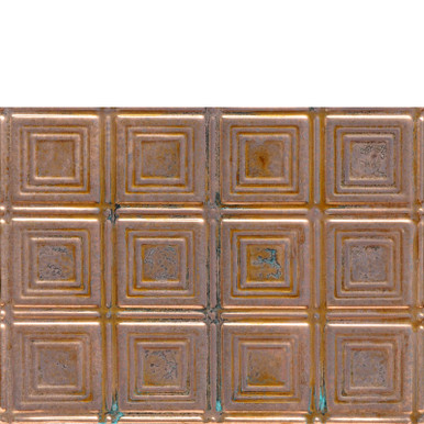 Solid Copper Backsplash Tiles