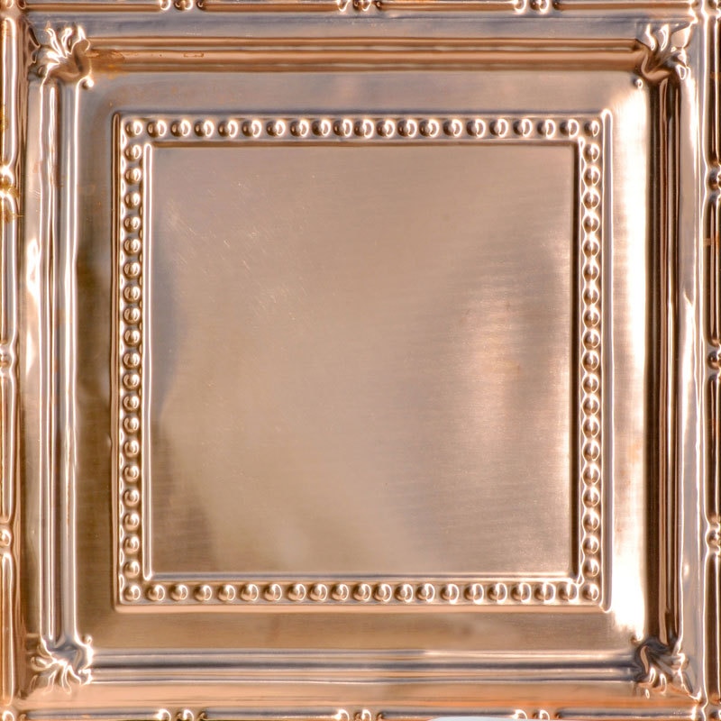 Real Copper Tiles For Walls and Ceilings In Aged or Polished Finish