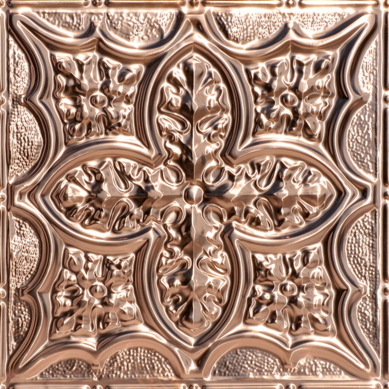 Real Copper Tiles For Walls and Ceilings In Aged or Polished Finish
