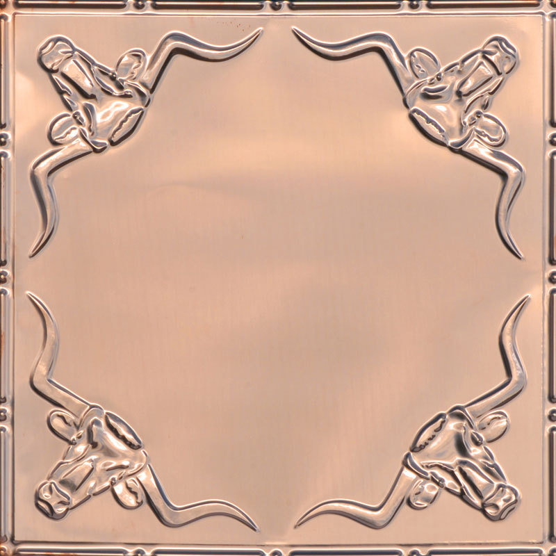 Real Copper Tiles For Walls and Ceilings In Aged or Polished Finish