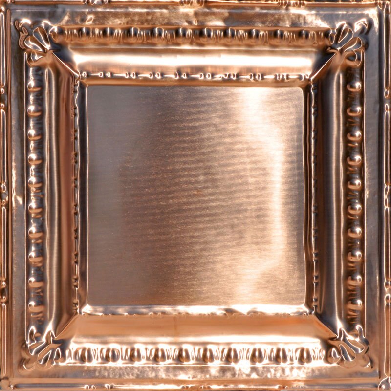 Real Copper Tiles For Walls and Ceilings In Aged or Polished Finish