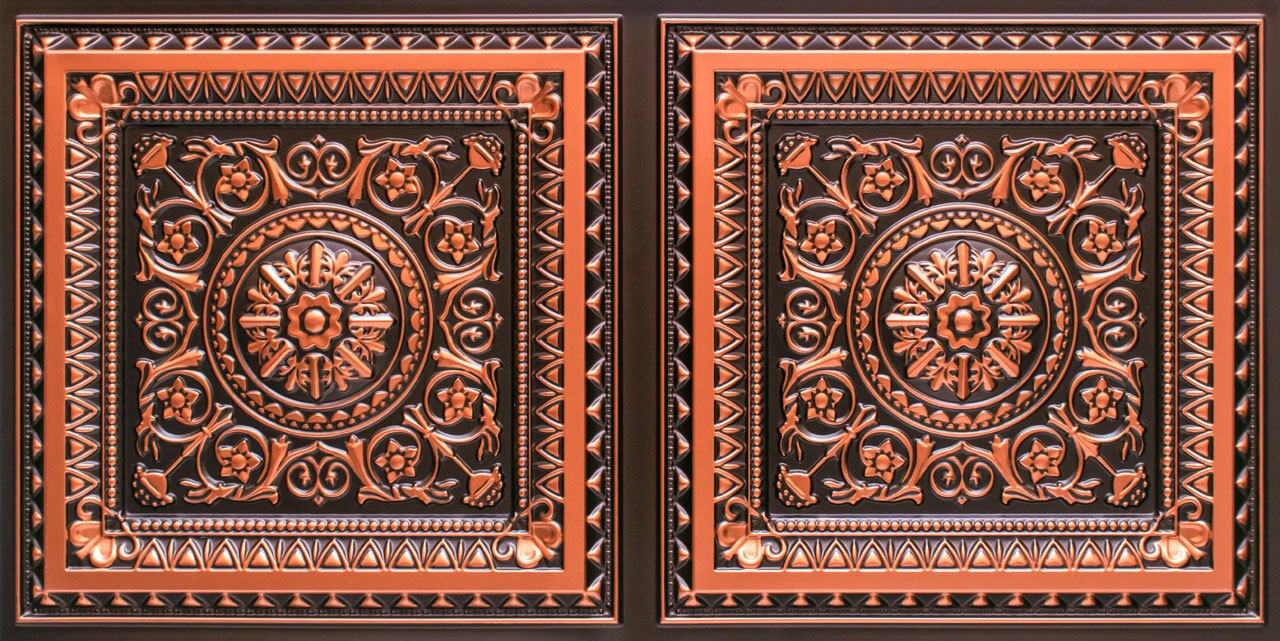 Faux Copper Ceiling Tiles | Buy Online | Decorative Ceiling Tiles